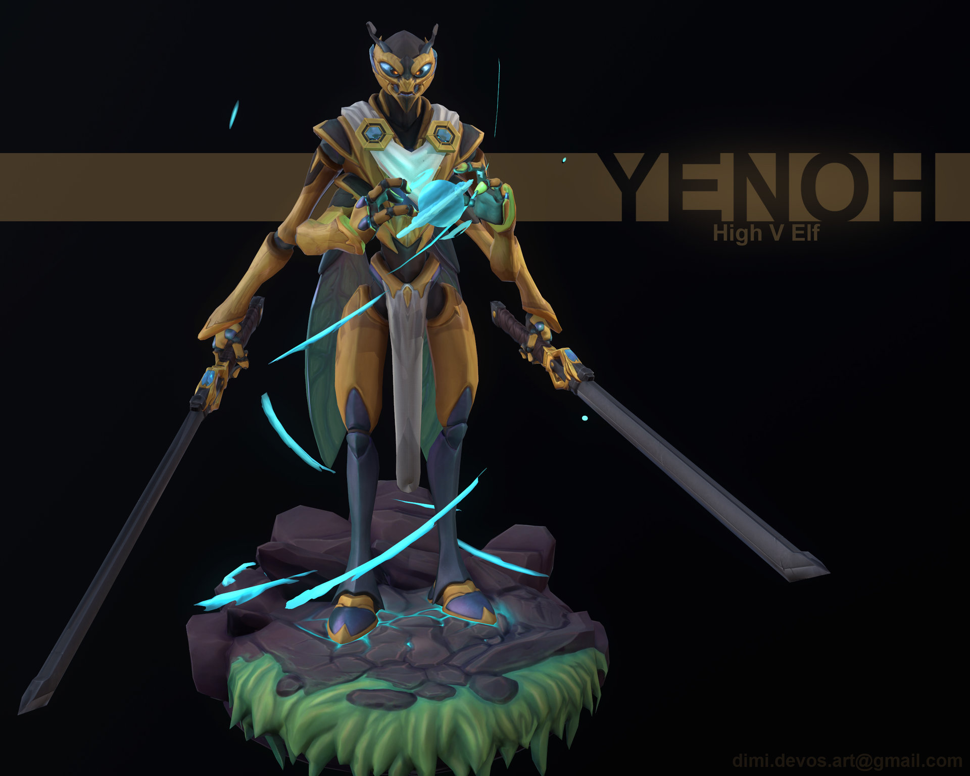 ArtStation - Yenoh the High V Elf