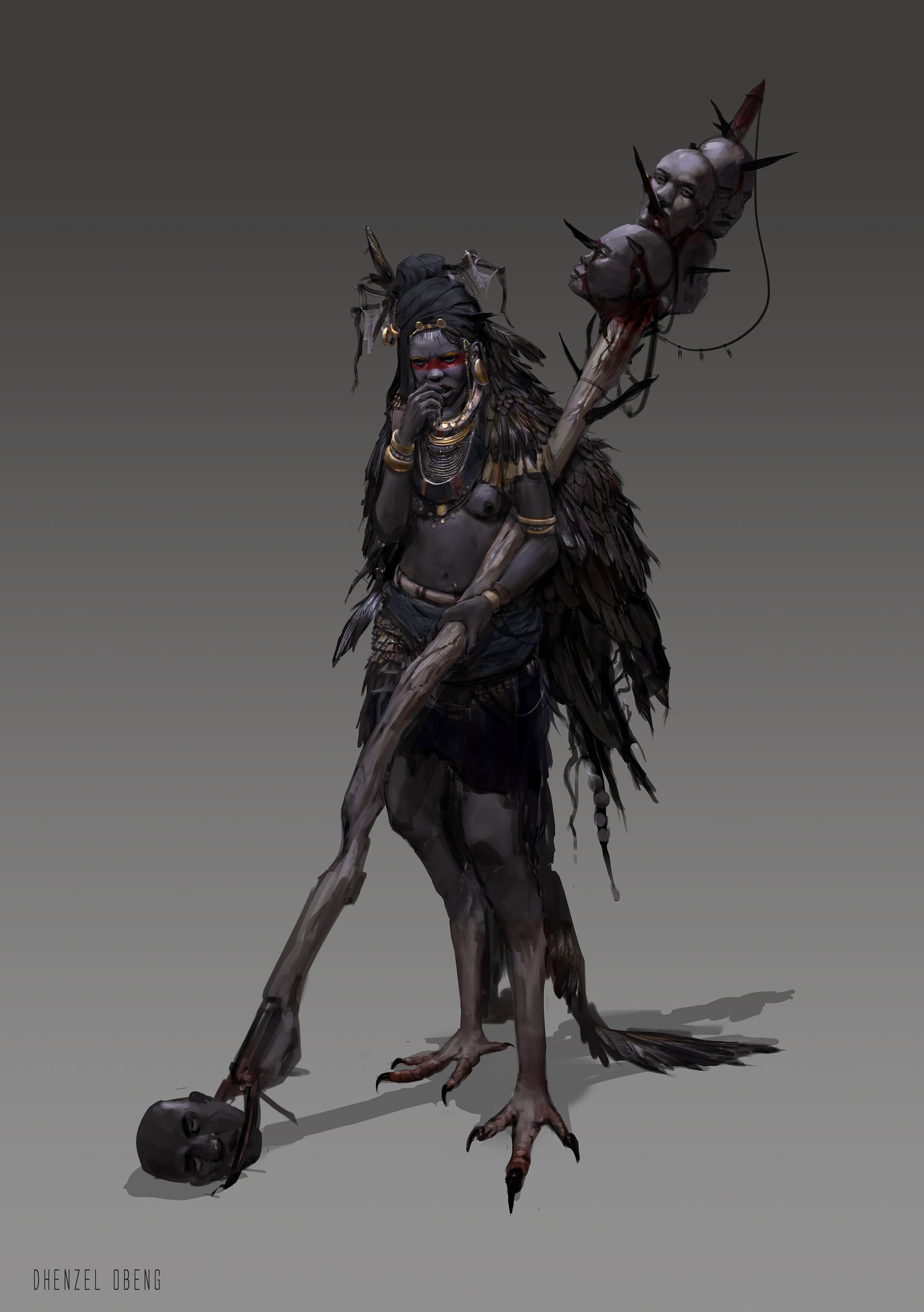 ArtStation - Robotpencil Character Design Class - Vulture