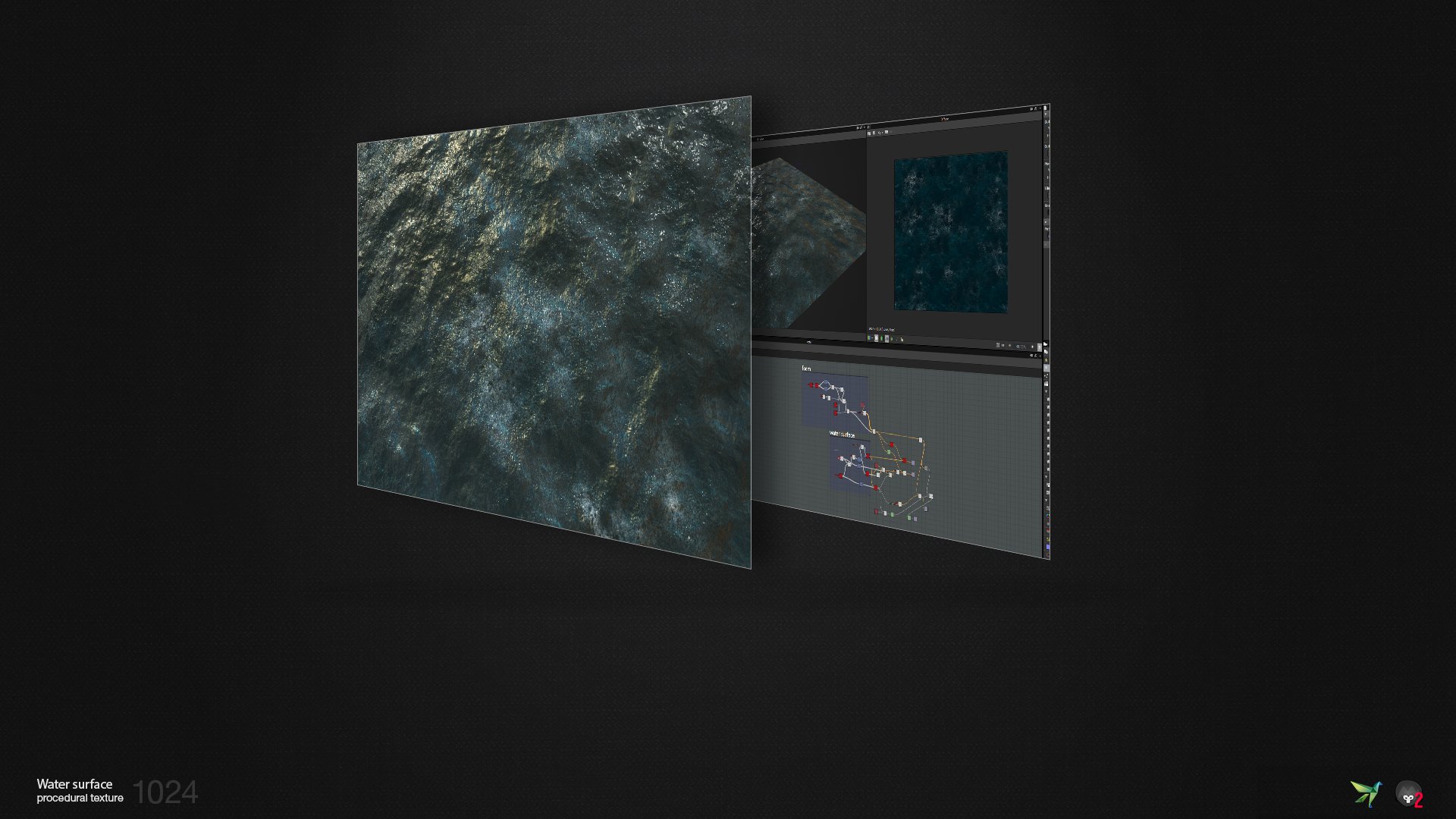 ArtStation - Water surface [Substance Designer]