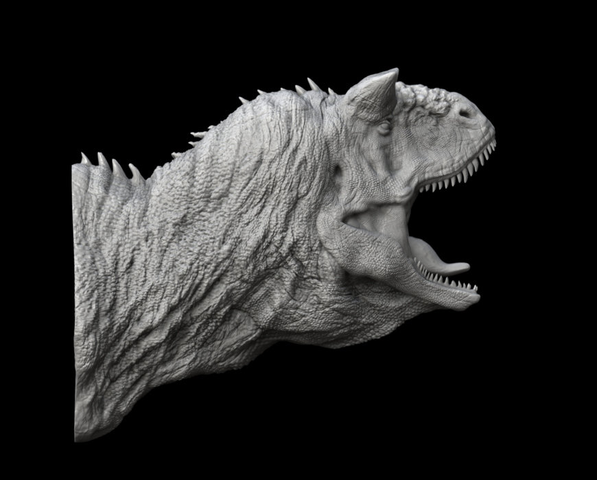 ArtStation - Unfinish Carnotaurus design