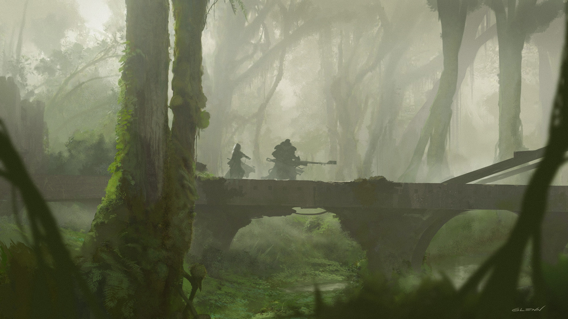 ArtStation - Swamp Patrol