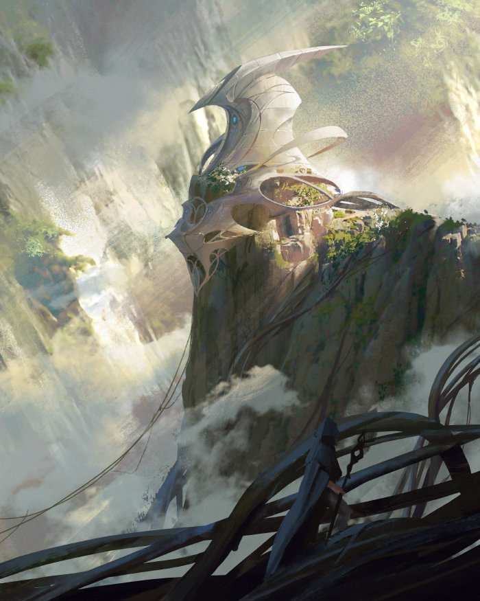 ArtStation - Elven watch tower