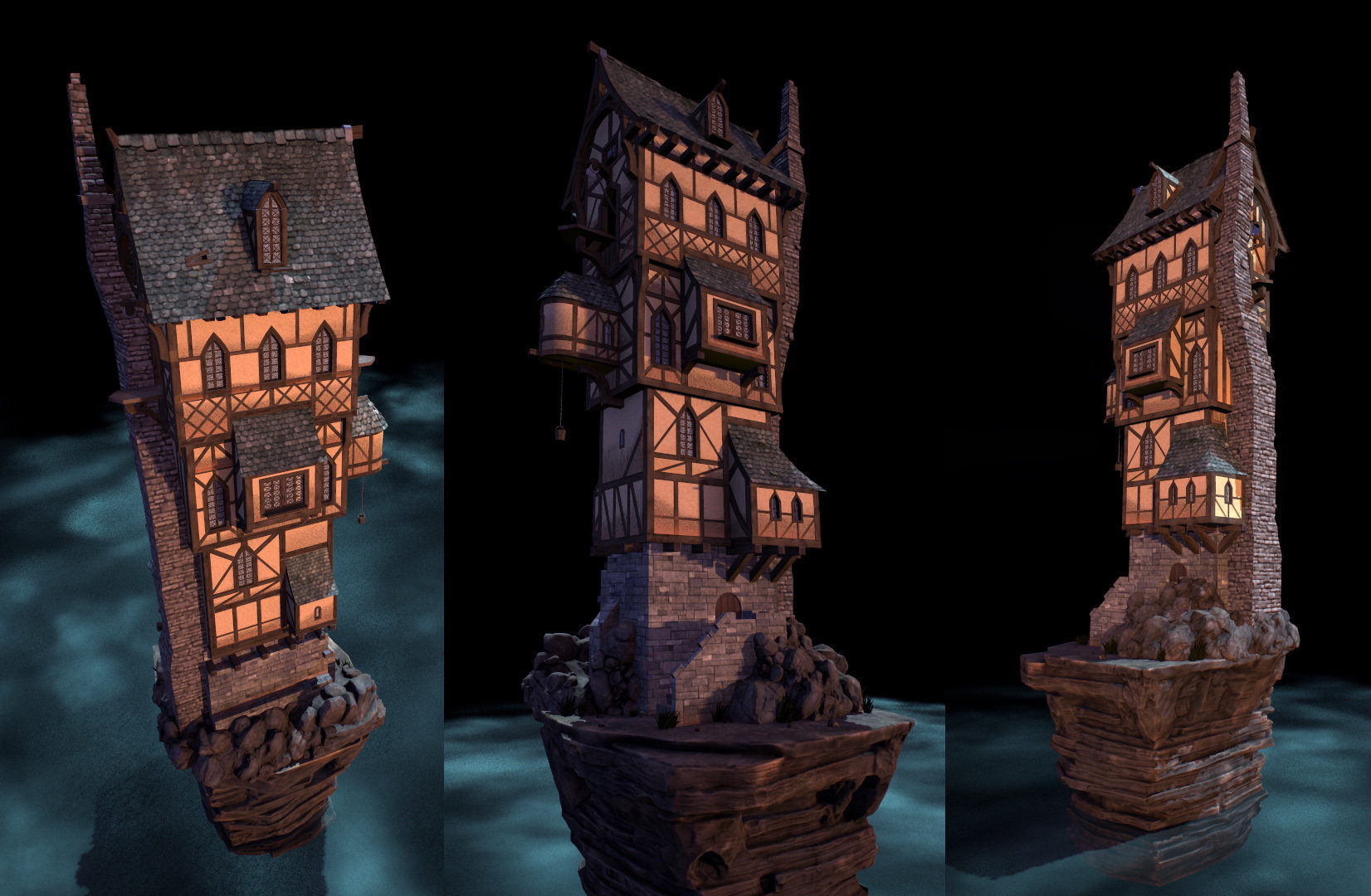 ArtStation - Fantasy House for Games