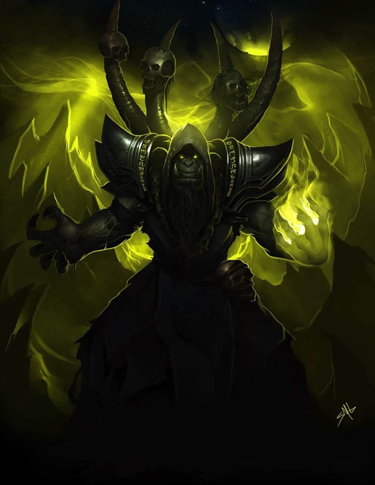 ArtStation - Guldan WoW Fanart, Steven G