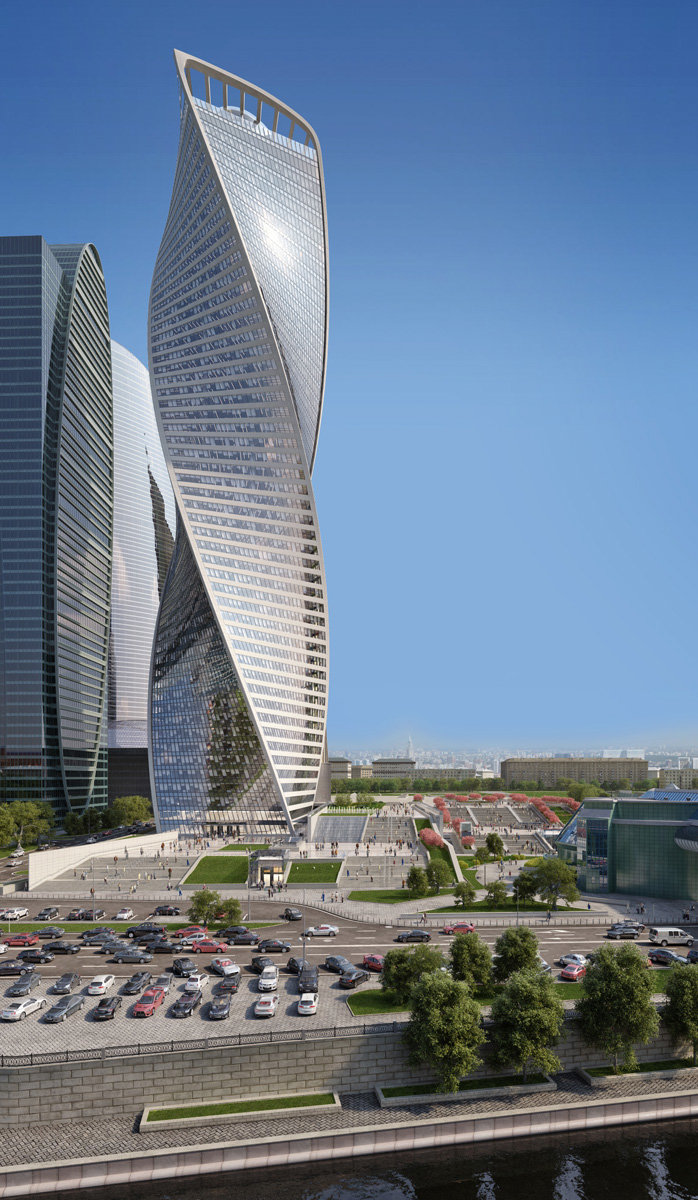 ArtStation - Evolution tower in Moscow