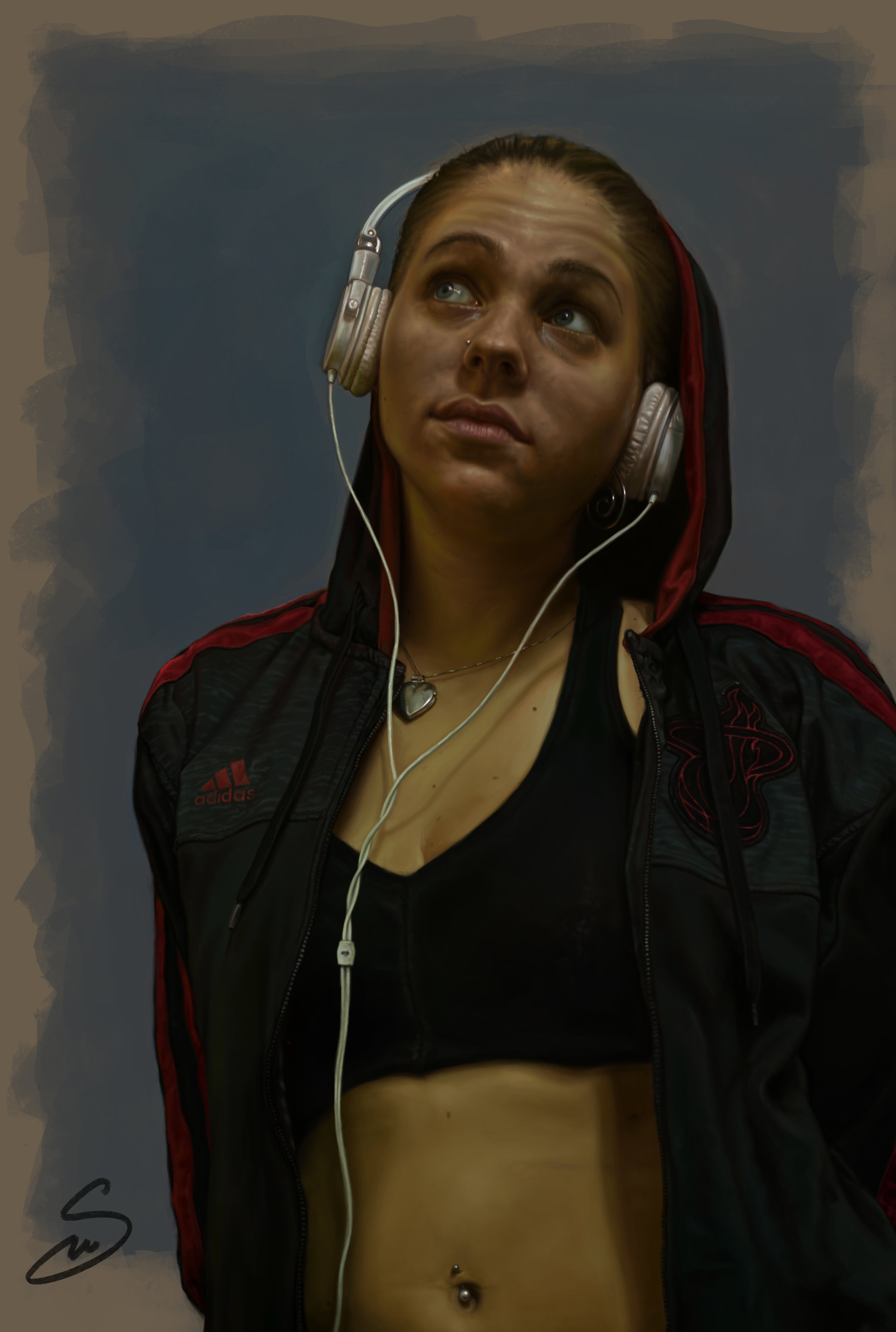 ArtStation - Portrait of Cristina, Mirko Serino
