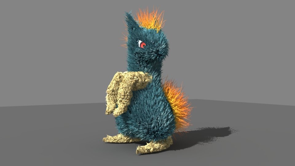 quilava 3d sprite