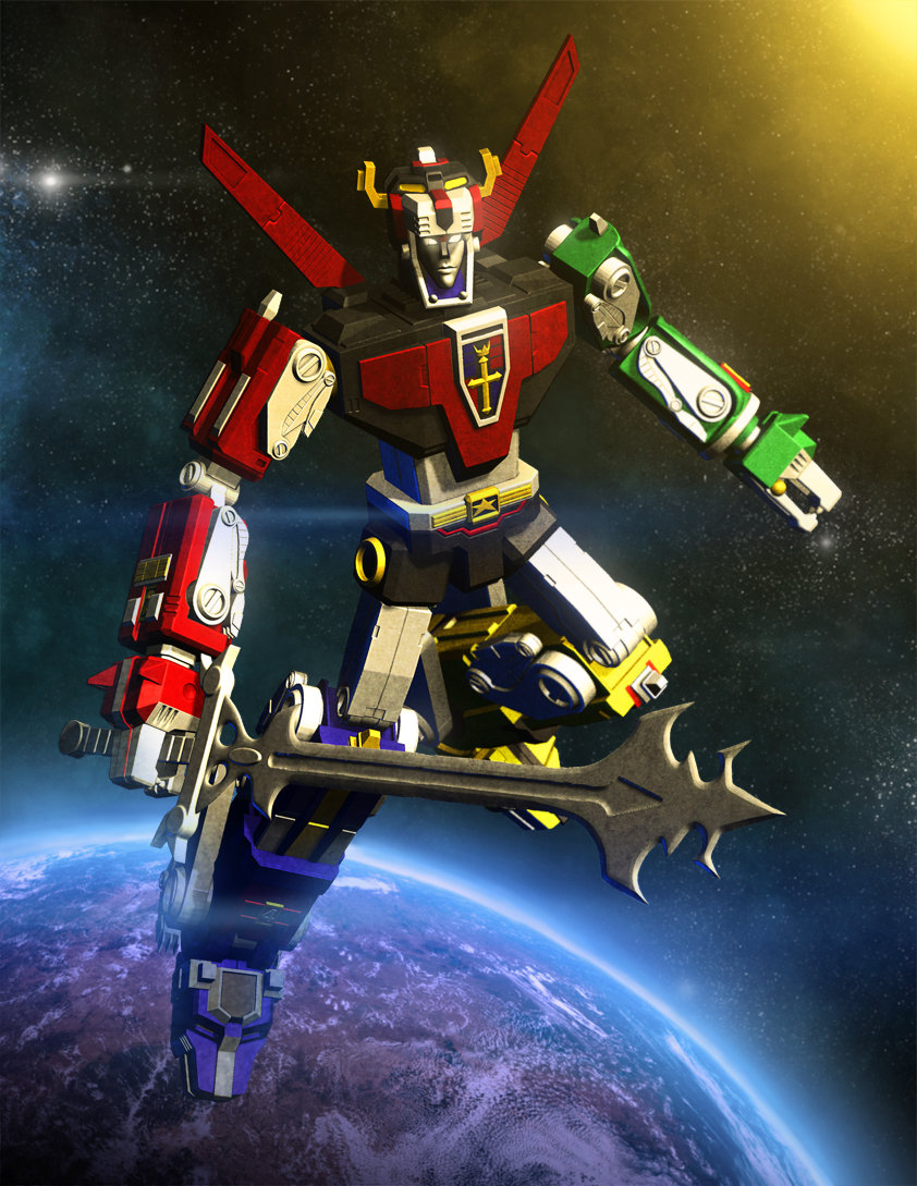 ArtStation - Voltron: Defender of the Universe