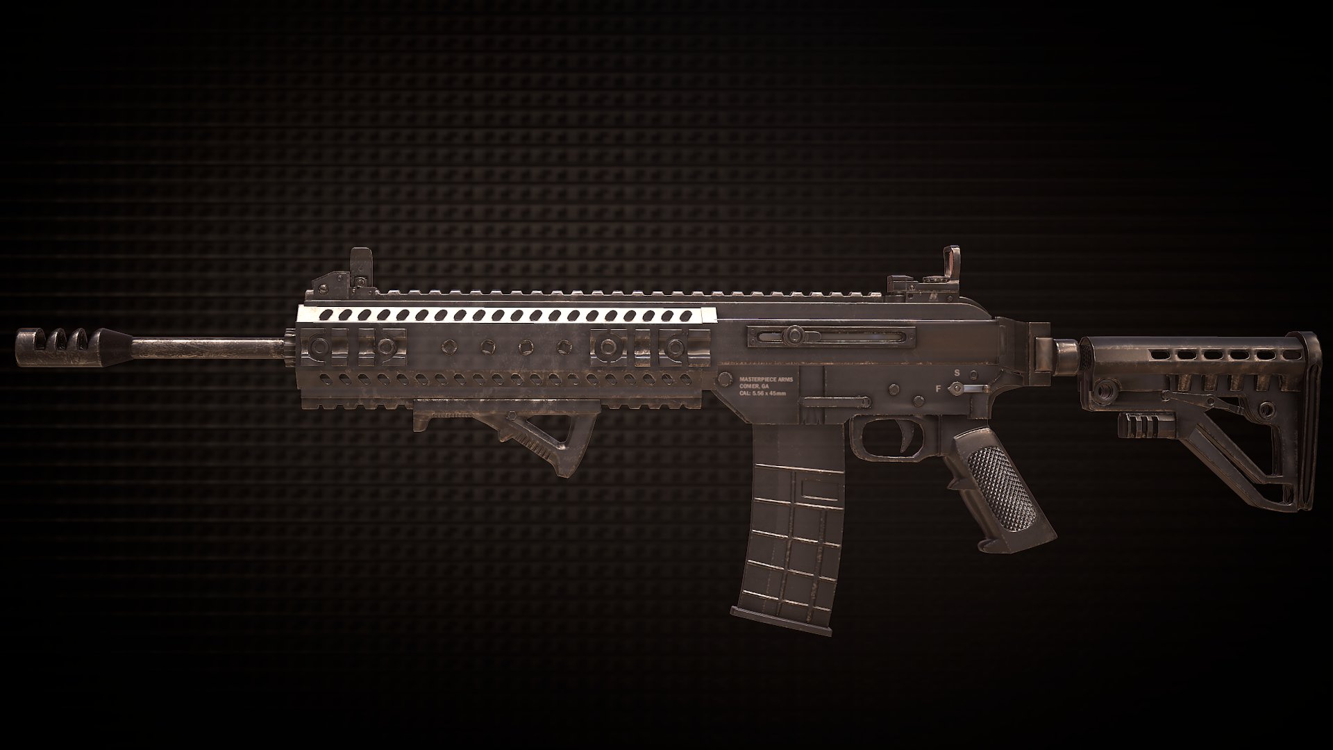 Taizyd Korambayil - MPAR 556 Rifle