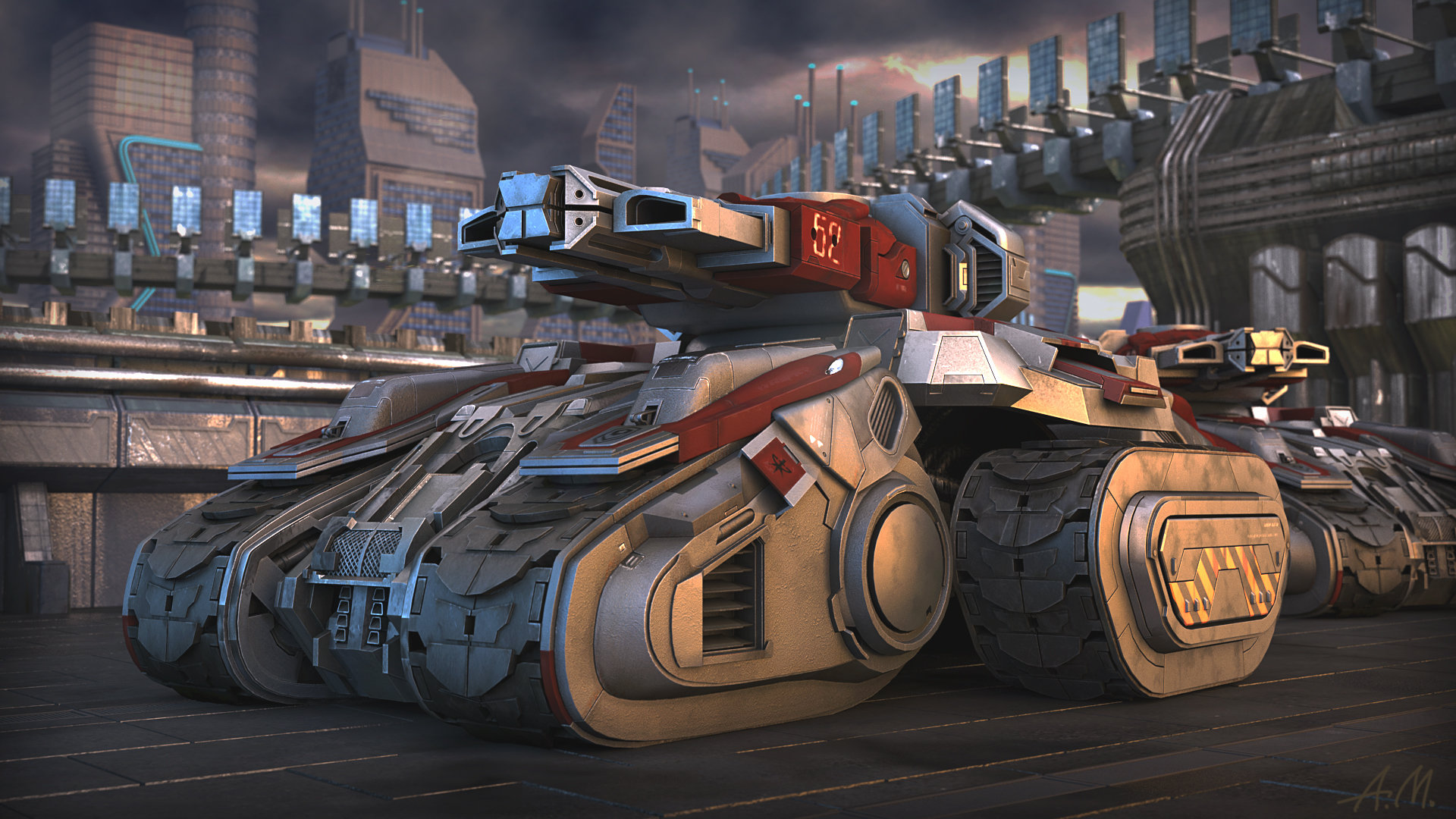 ArtStation - CrucioSiegeTank