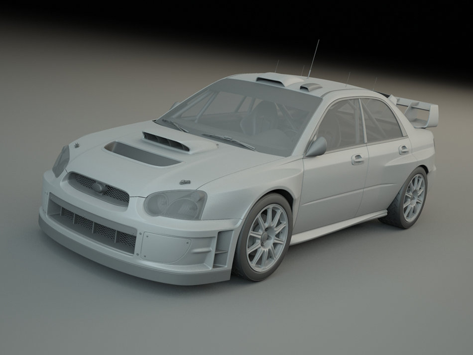 ArtStation - Subaru Impreza WRC 2004