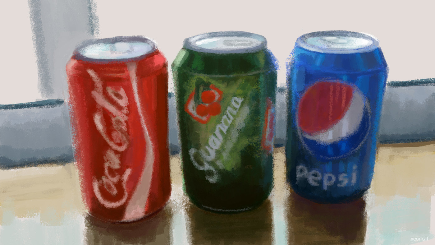 ArtStation - 3 Cans