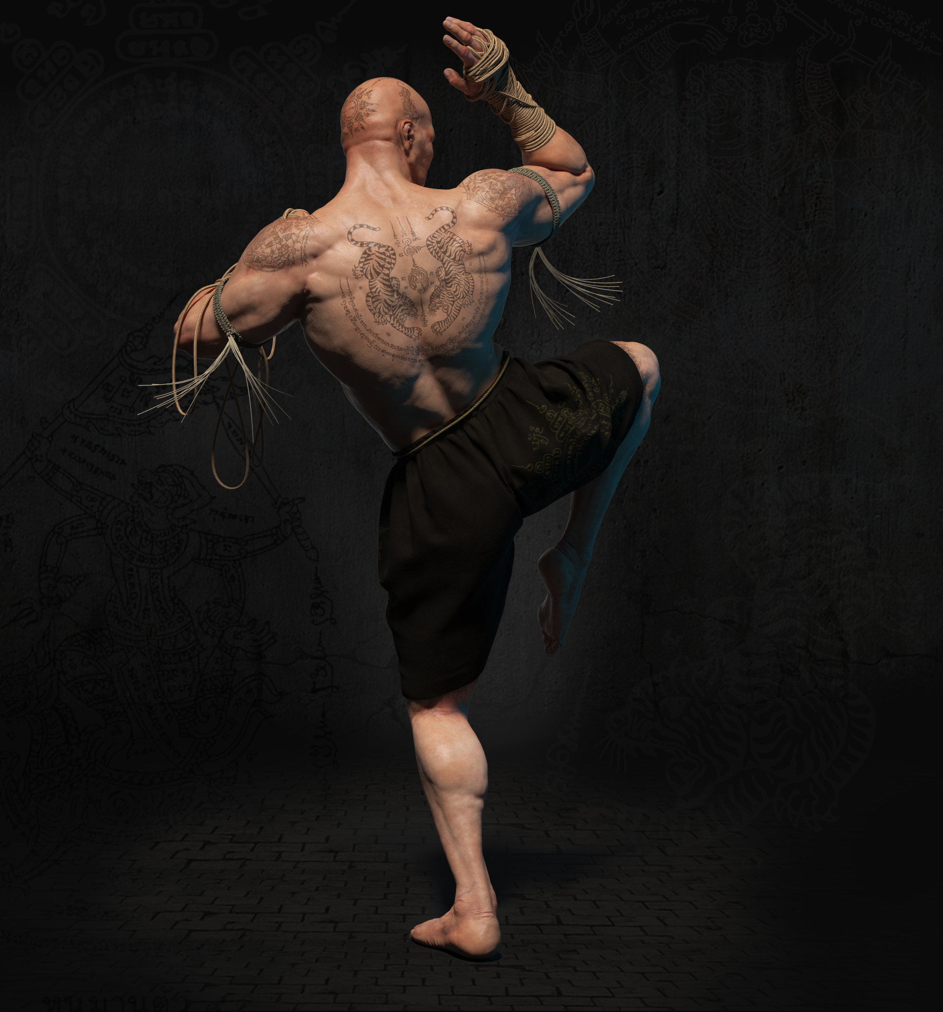 Logotipo De Muay Boran