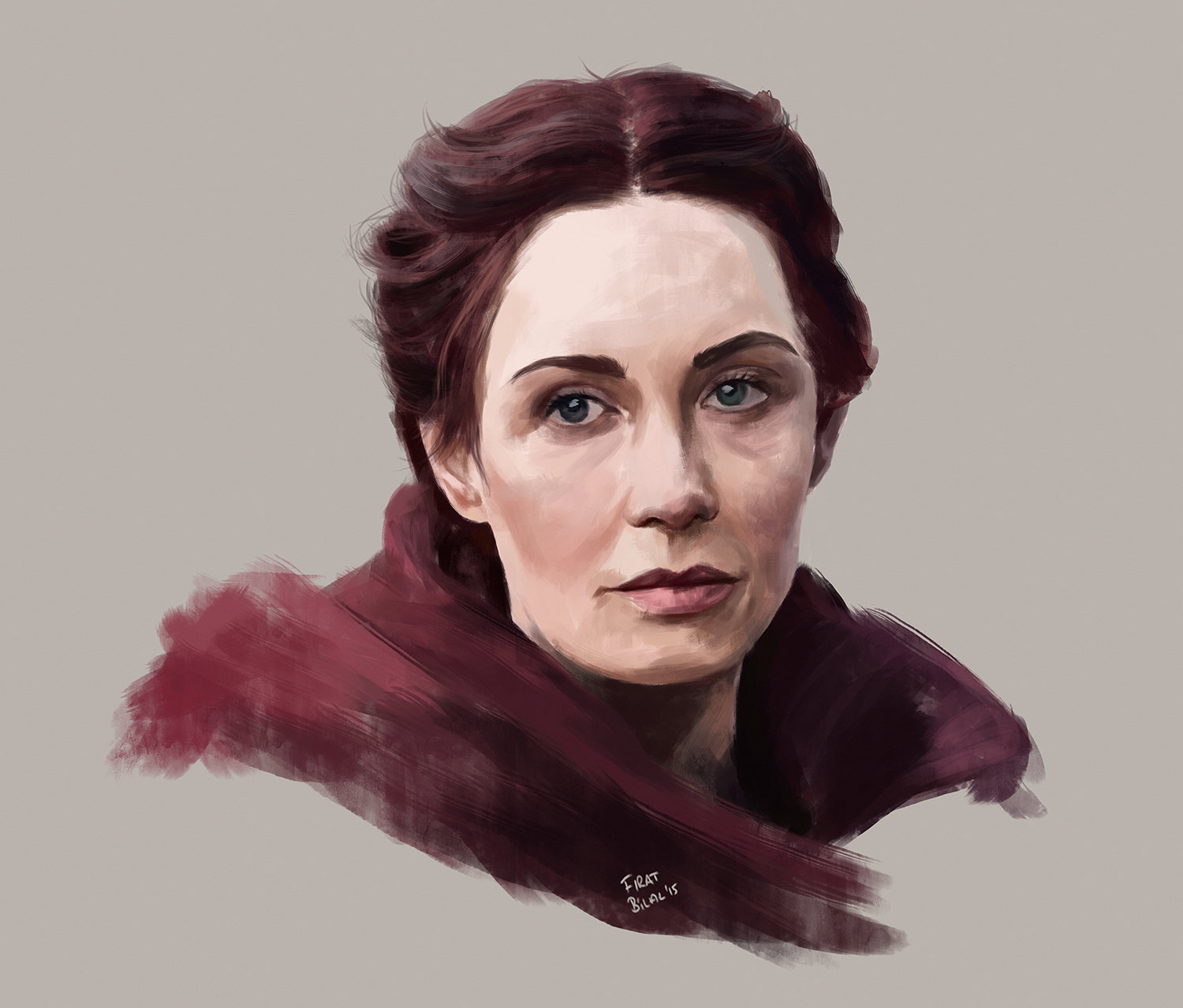 ArtStation - Game of Thrones - The Red Priestess Melisandre