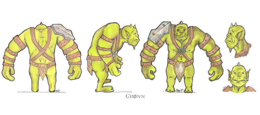 Erik Aquino - Gronn Orc - 3D Modeling