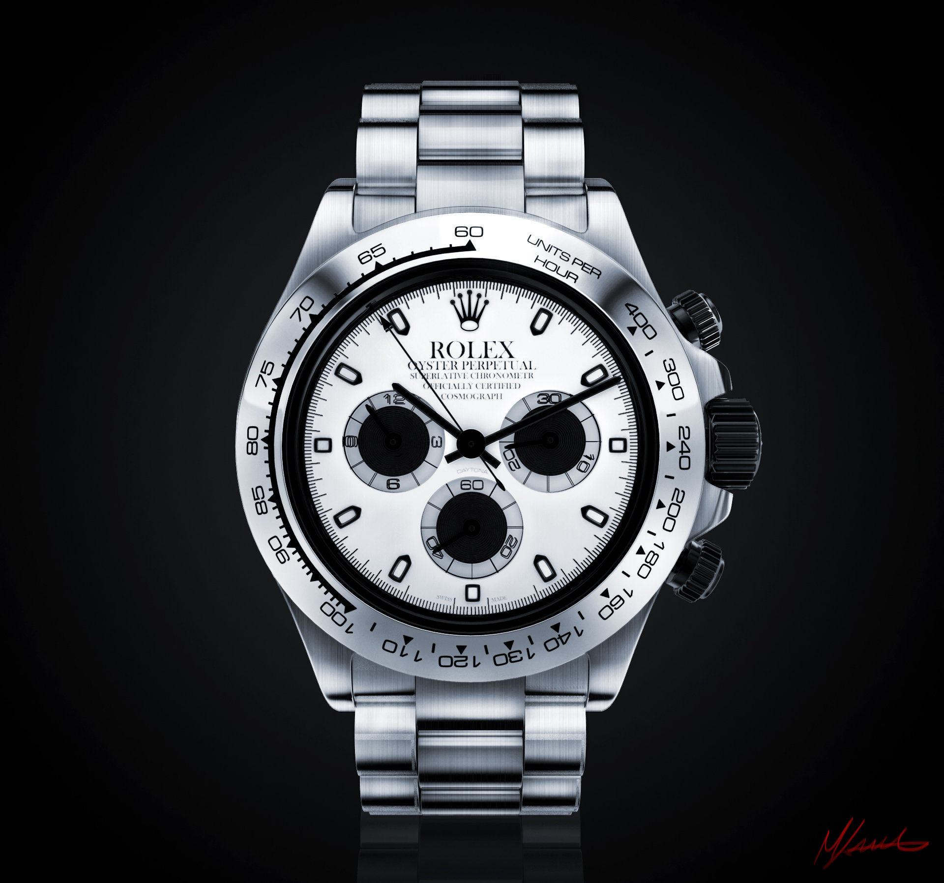 ArtStation - Rolex Watch Lighting & Rendering Practice