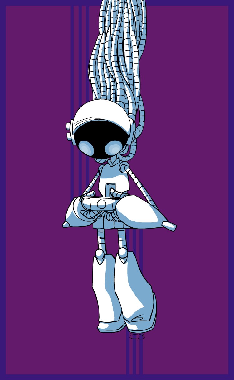 ArtStation - 30DMGC Day 17 - Robot