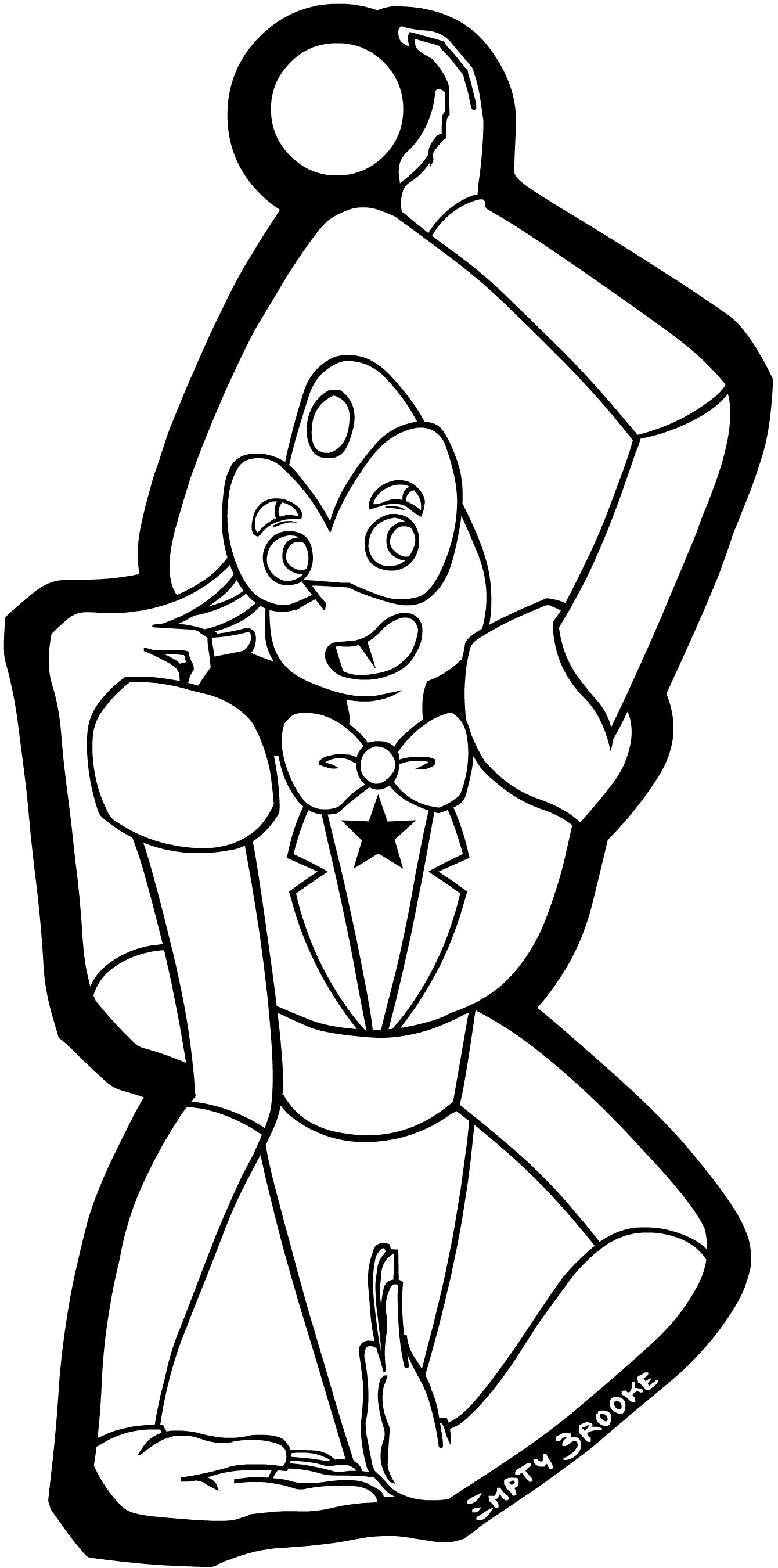 steven universe coloring pages sardonyx