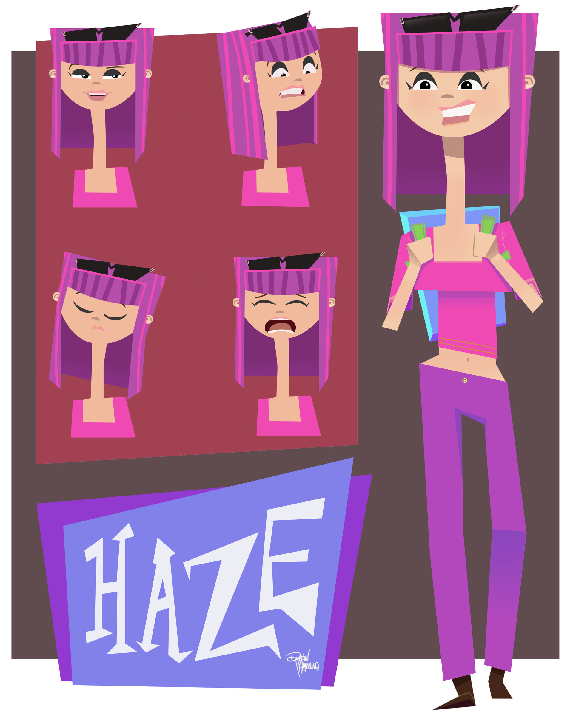 ArtStation - Haze Character Design