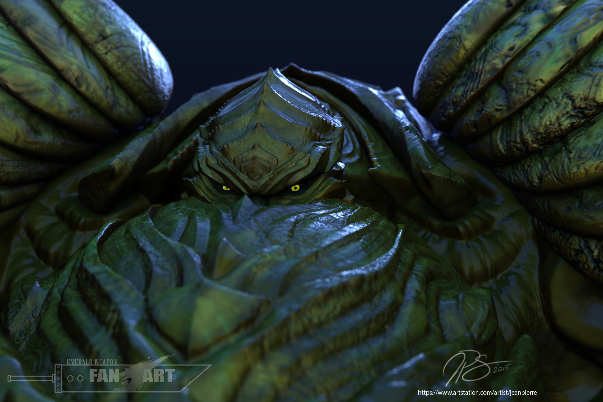 Jean-Pierre Sullivan - Emerald Weapon Fan Art