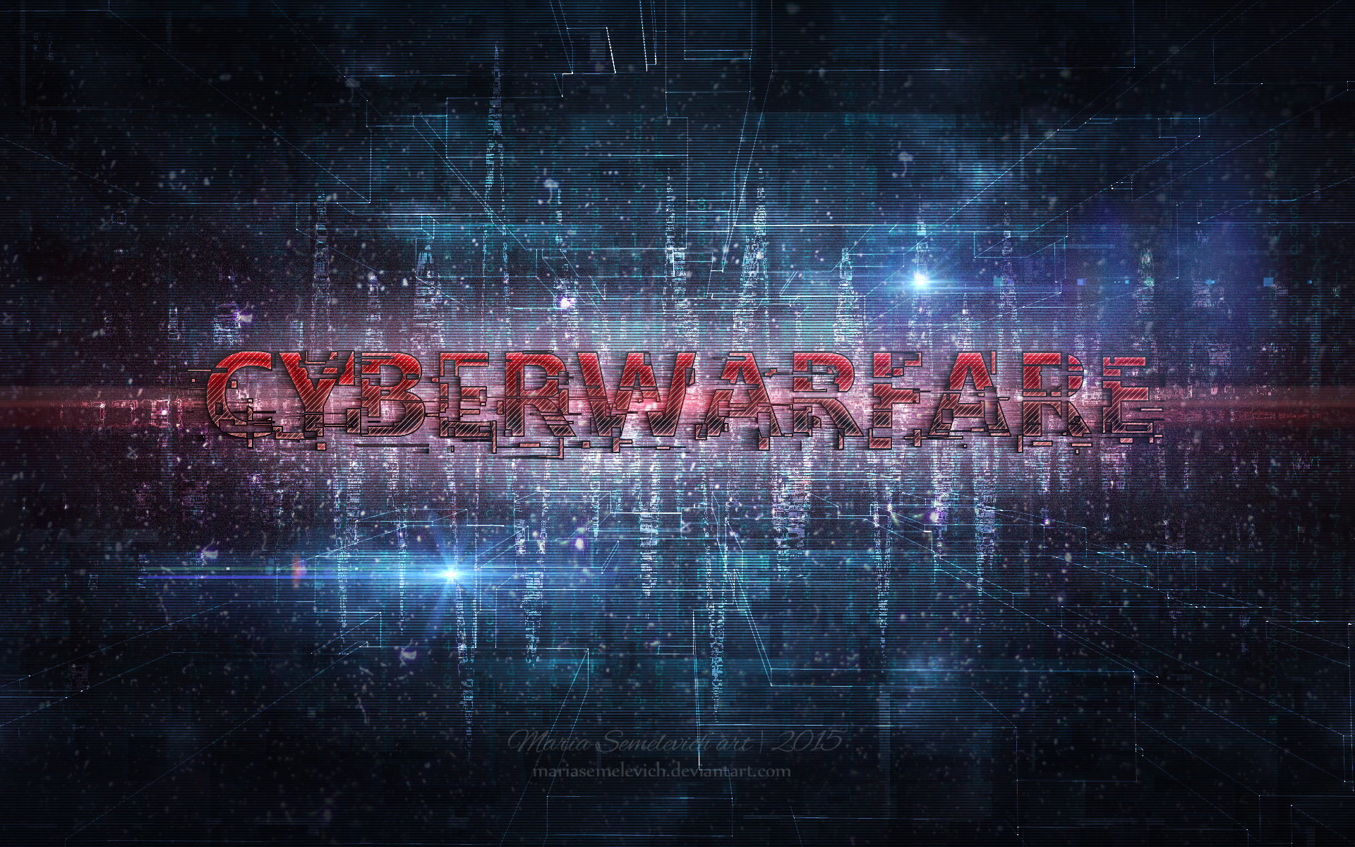 ArtStation - Cyberwarfare