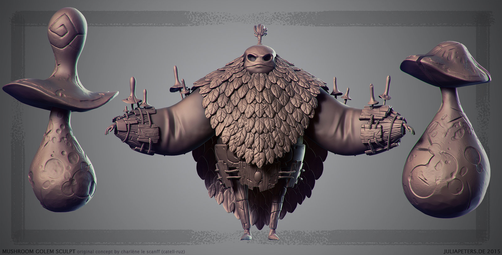 Julia Peters - Mushroom Golem