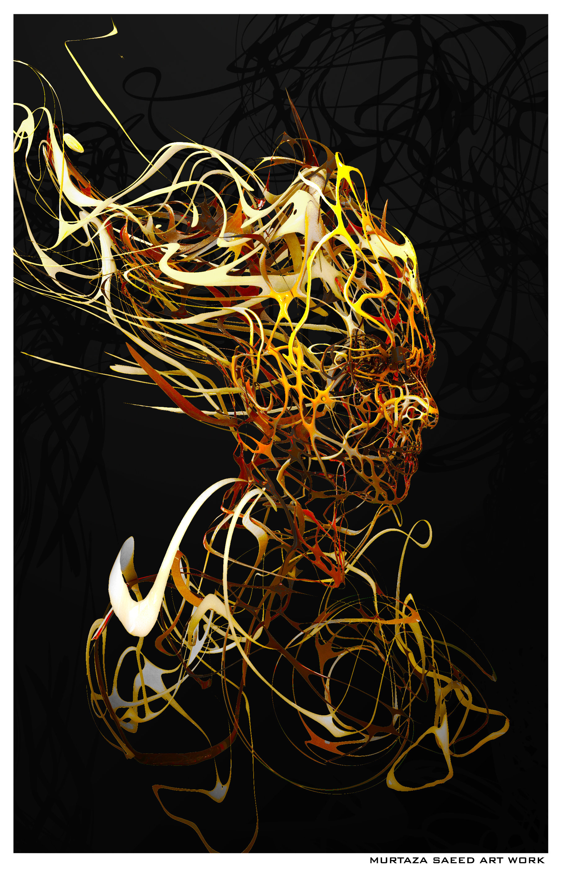 ArtStation - Abstract Portrait