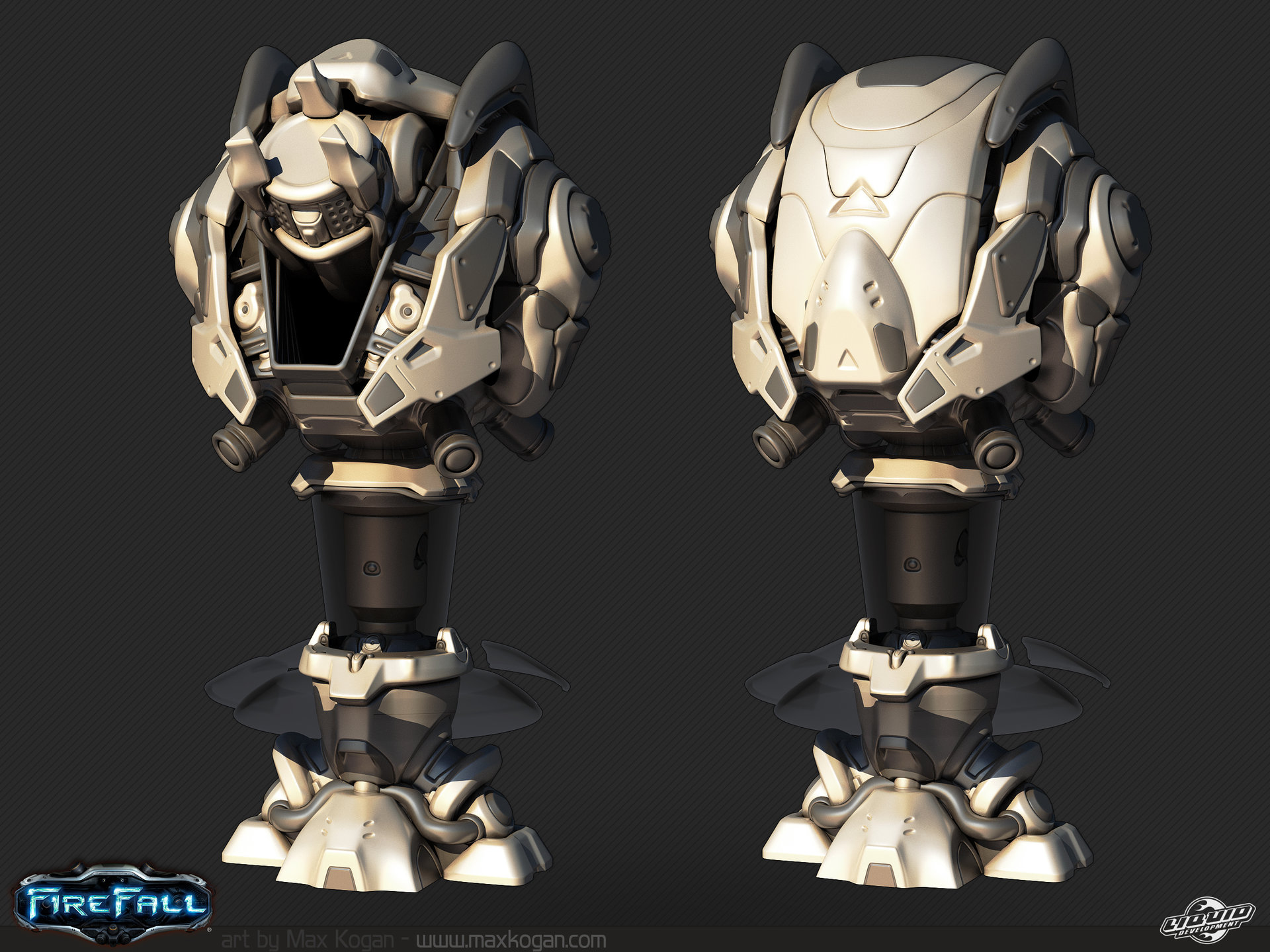 ArtStation - Firefall Control Panel