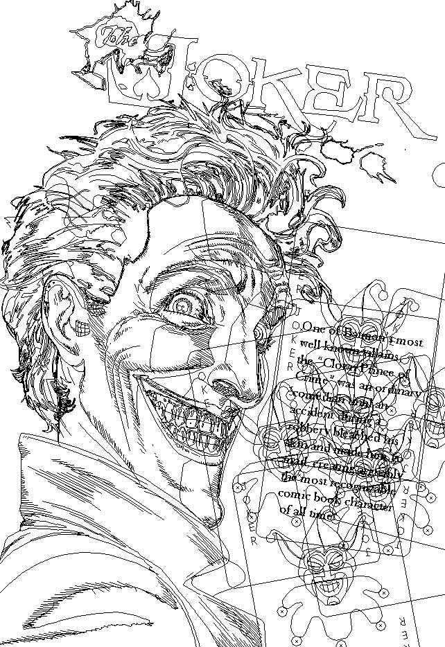 Ryan Nadler - Joker comic reconstruction