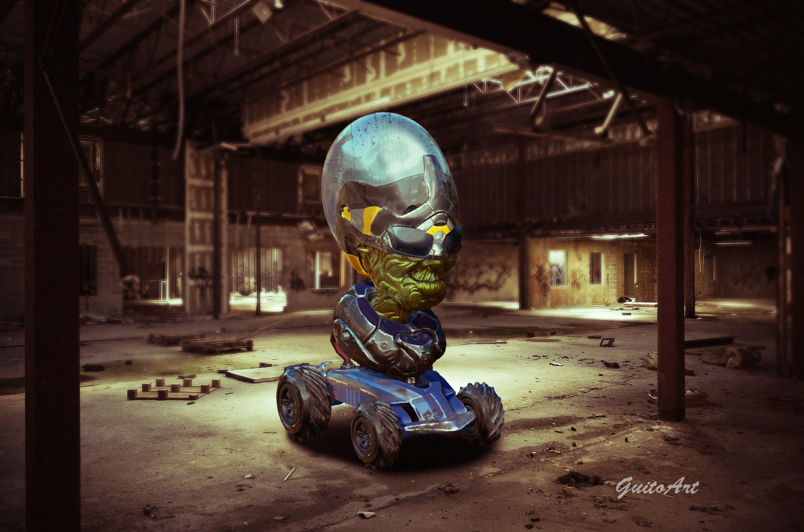 ArtStation - MONSTER CAR