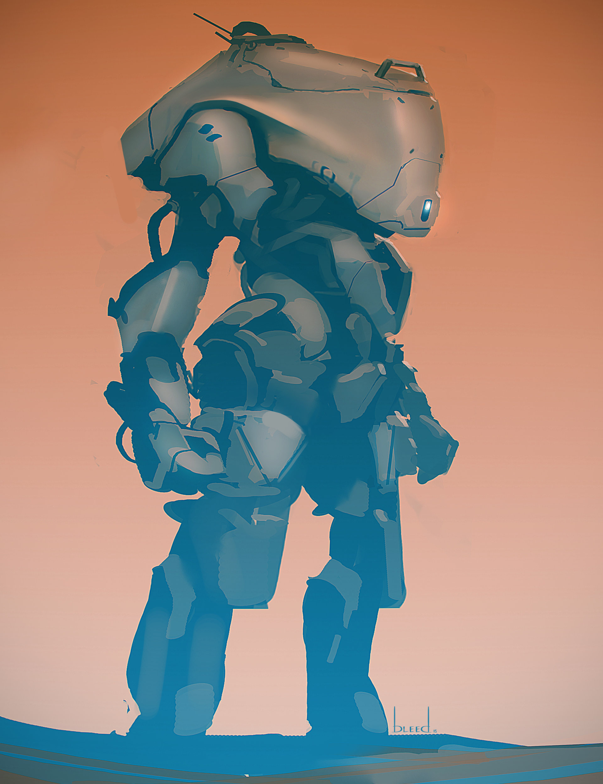 ArtStation - Simple Mech