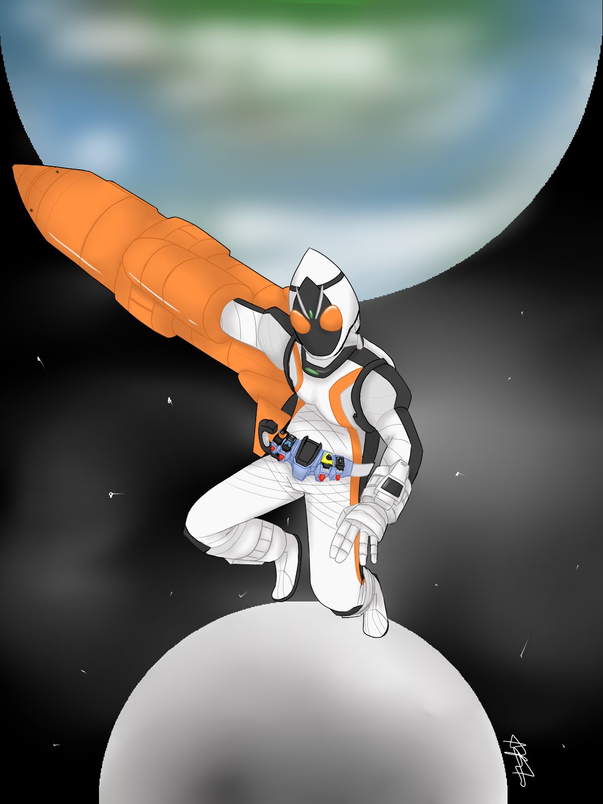 ArtStation - Kamen Rider Fourze