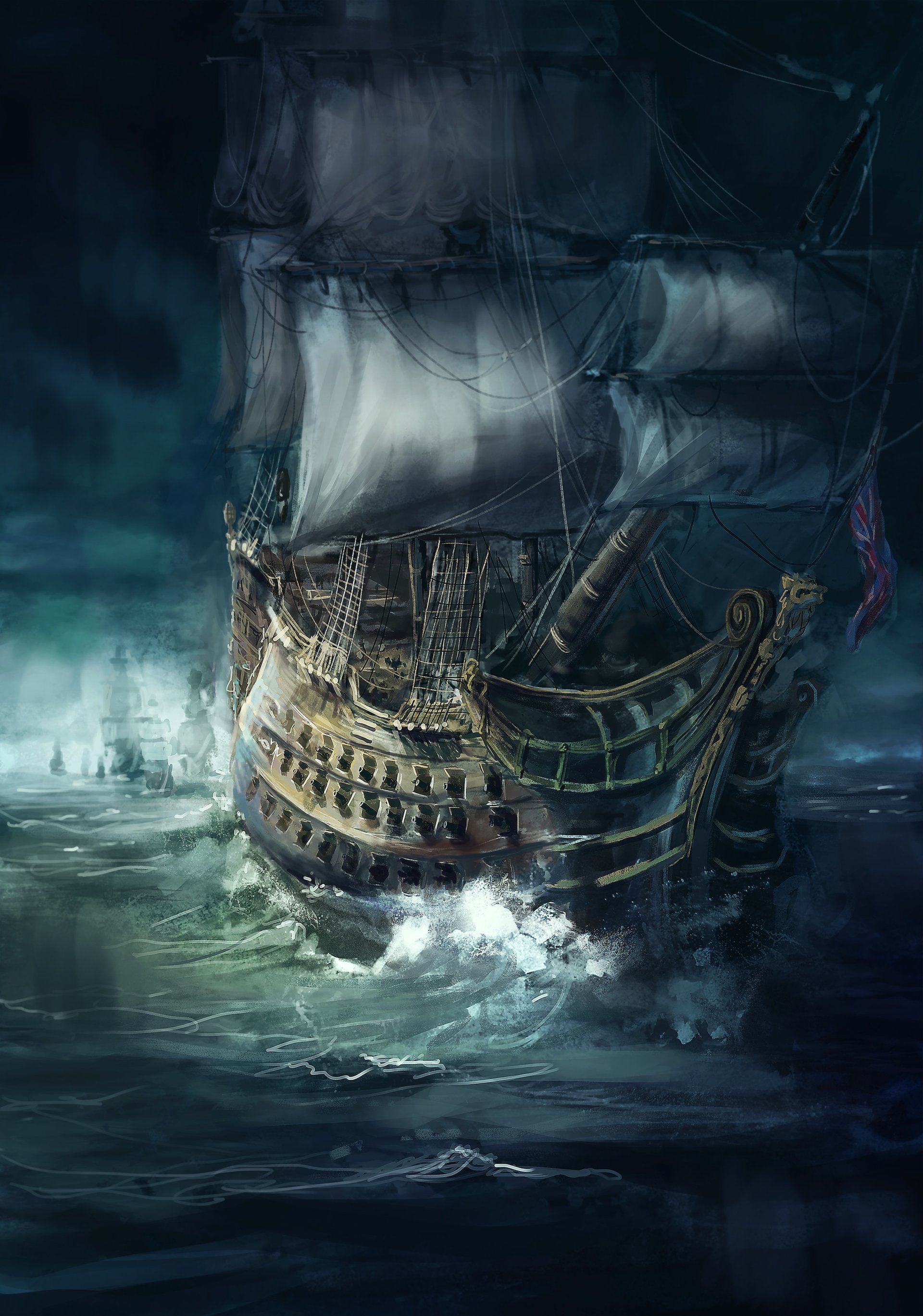 ArtStation - Ship of the Line 2