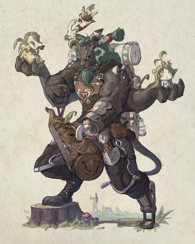 ArtStation - John Ang'Kor GreenBeard