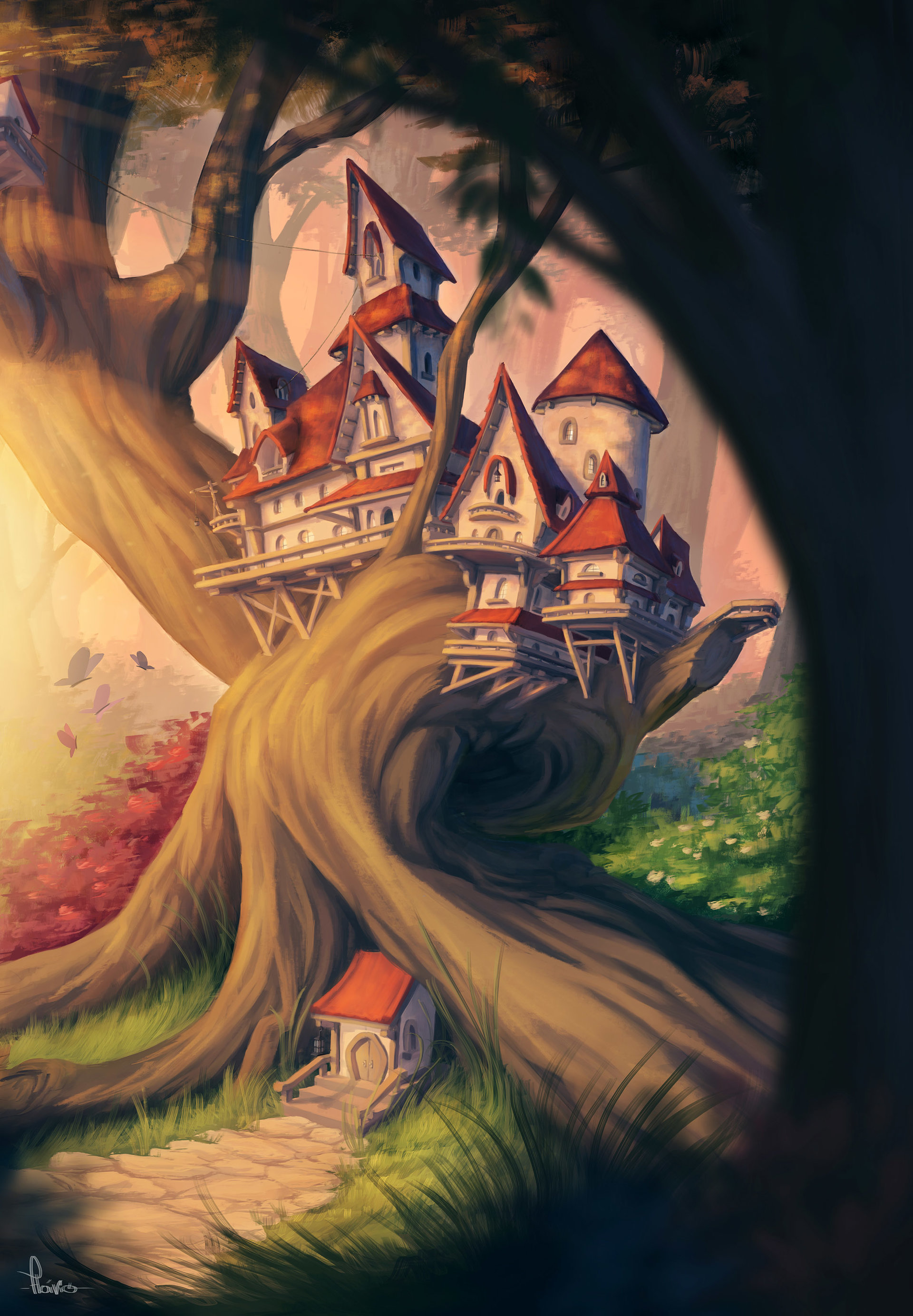 ArtStation - The Tree House
