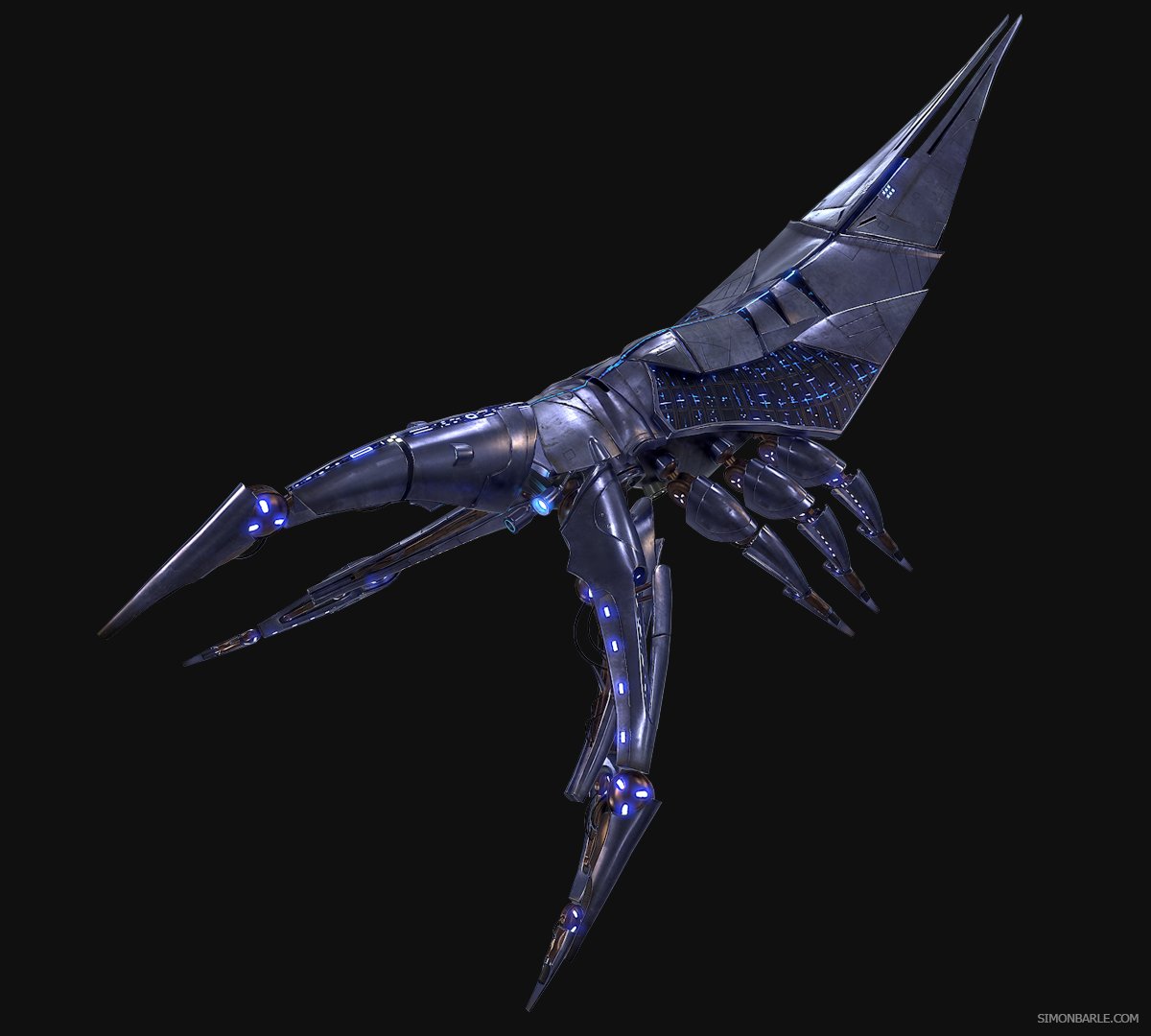 Simon Barle - Mass Effect Reaper Fan Art