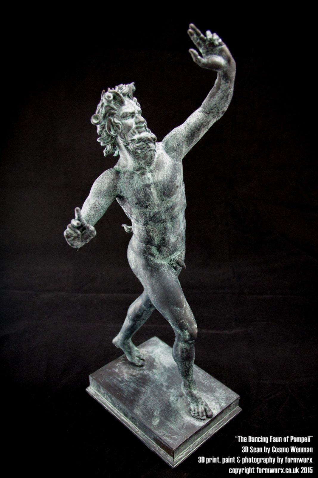 Jason Spiller - The Dancing Faun of Pompeii, a 3d scan by Cosmo Wenman