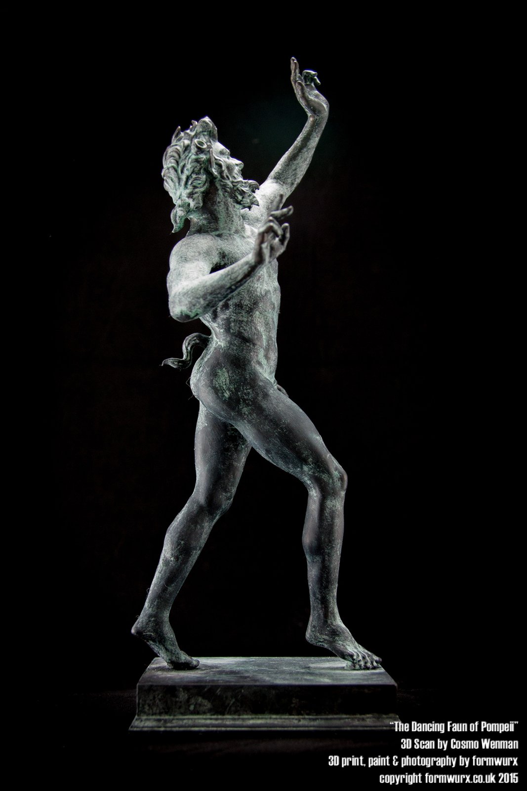 Jason Spiller - The Dancing Faun of Pompeii, a 3d scan by Cosmo Wenman