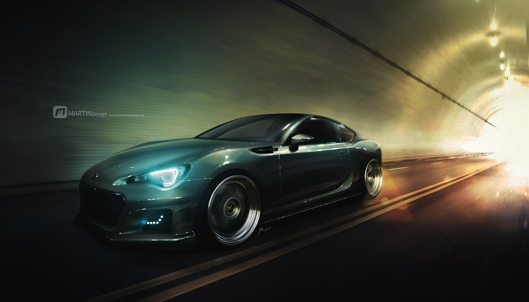 ArtStation - Subaru BRZ