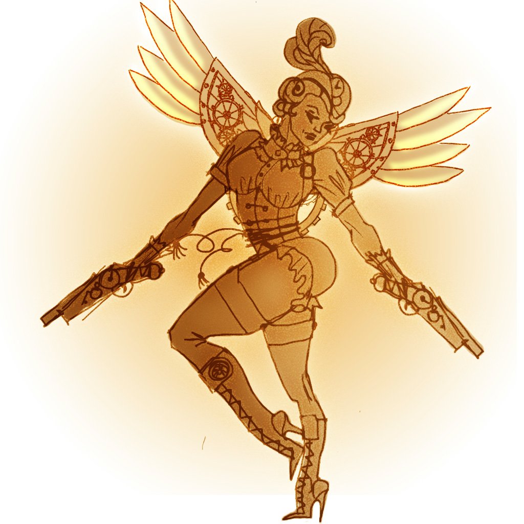 angel steampunk