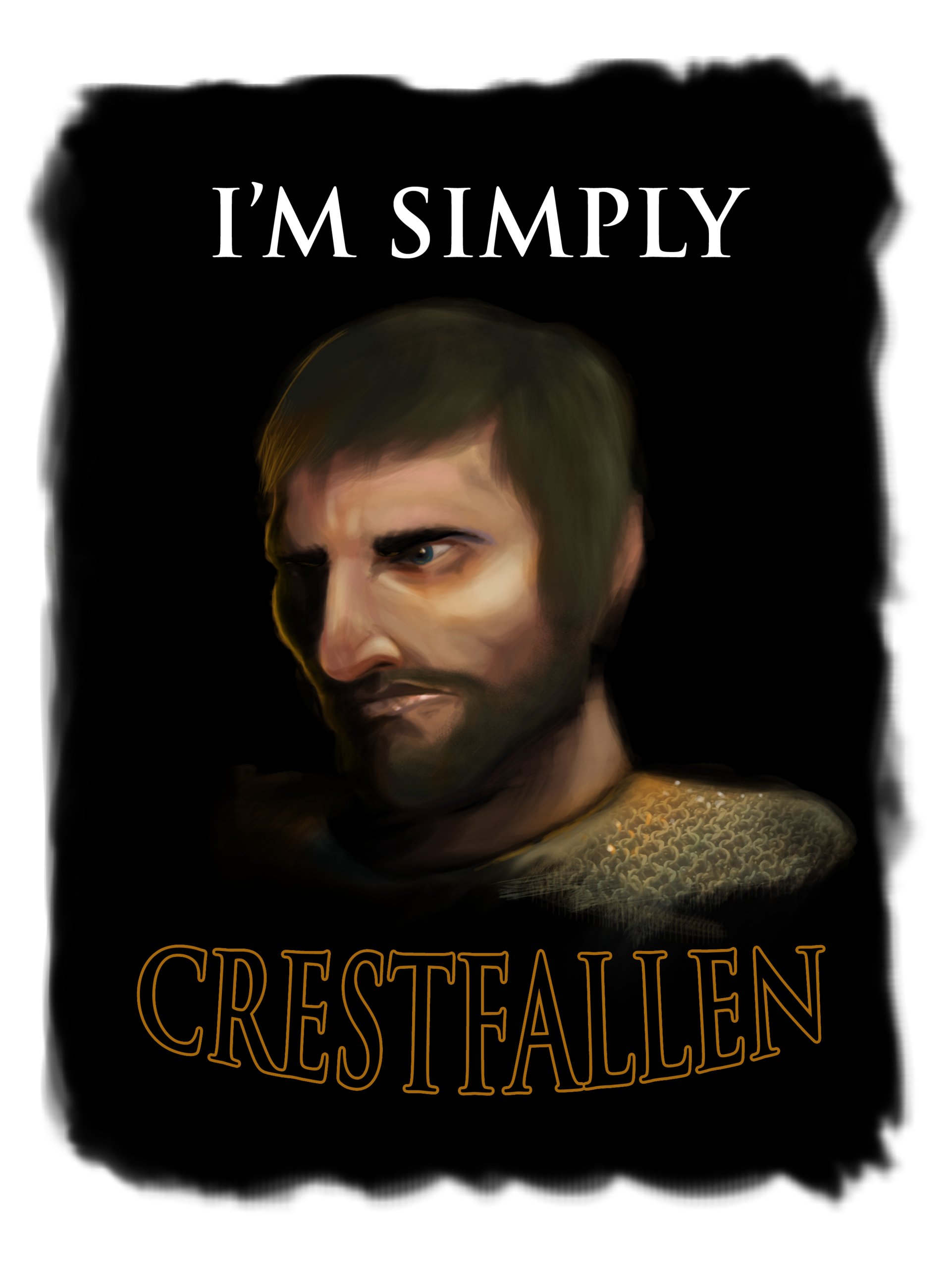 Hayden Robinson - Dark Souls fan art - Crestfallen Warrior