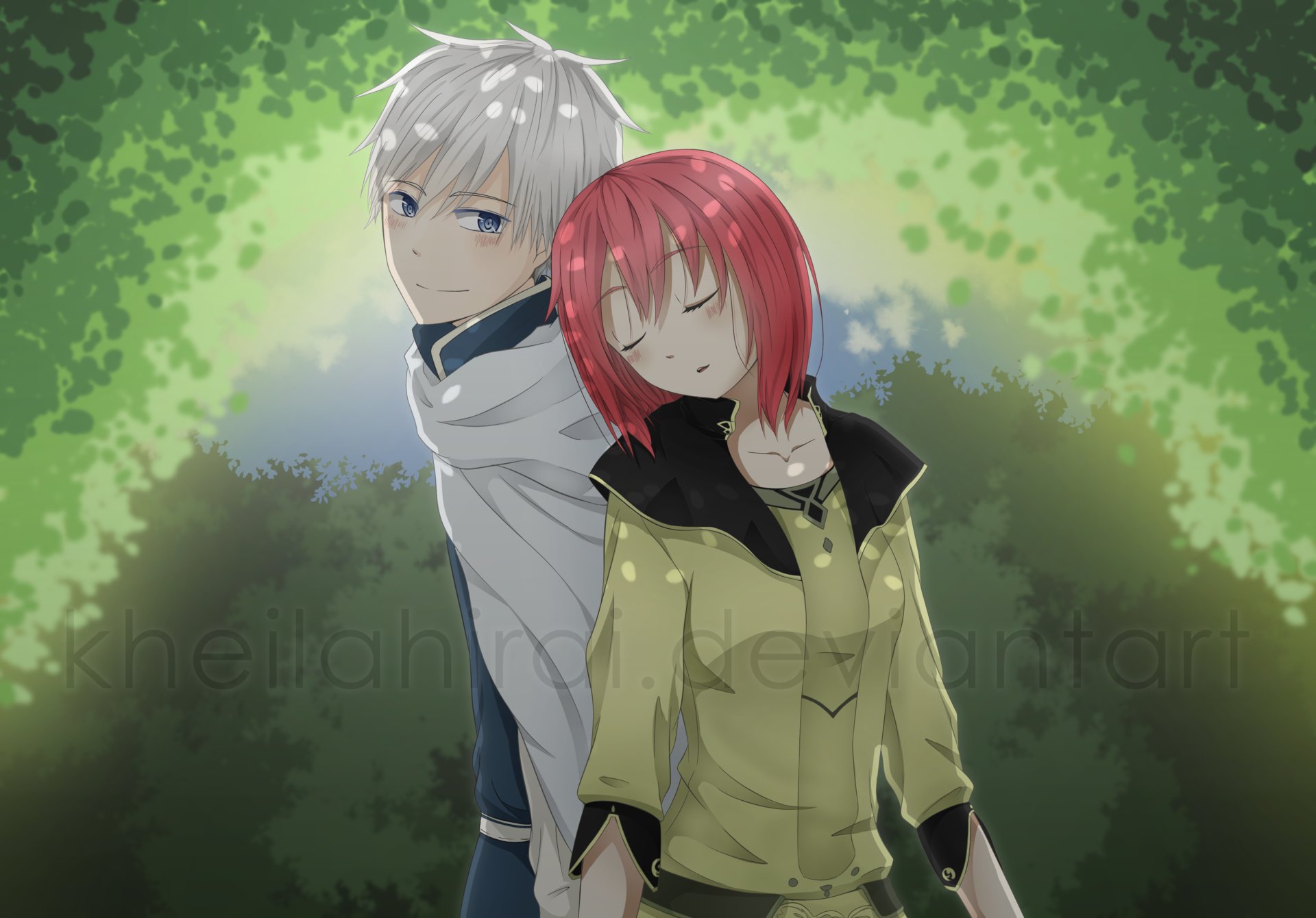 ArtStation - Shirayuki and Zen