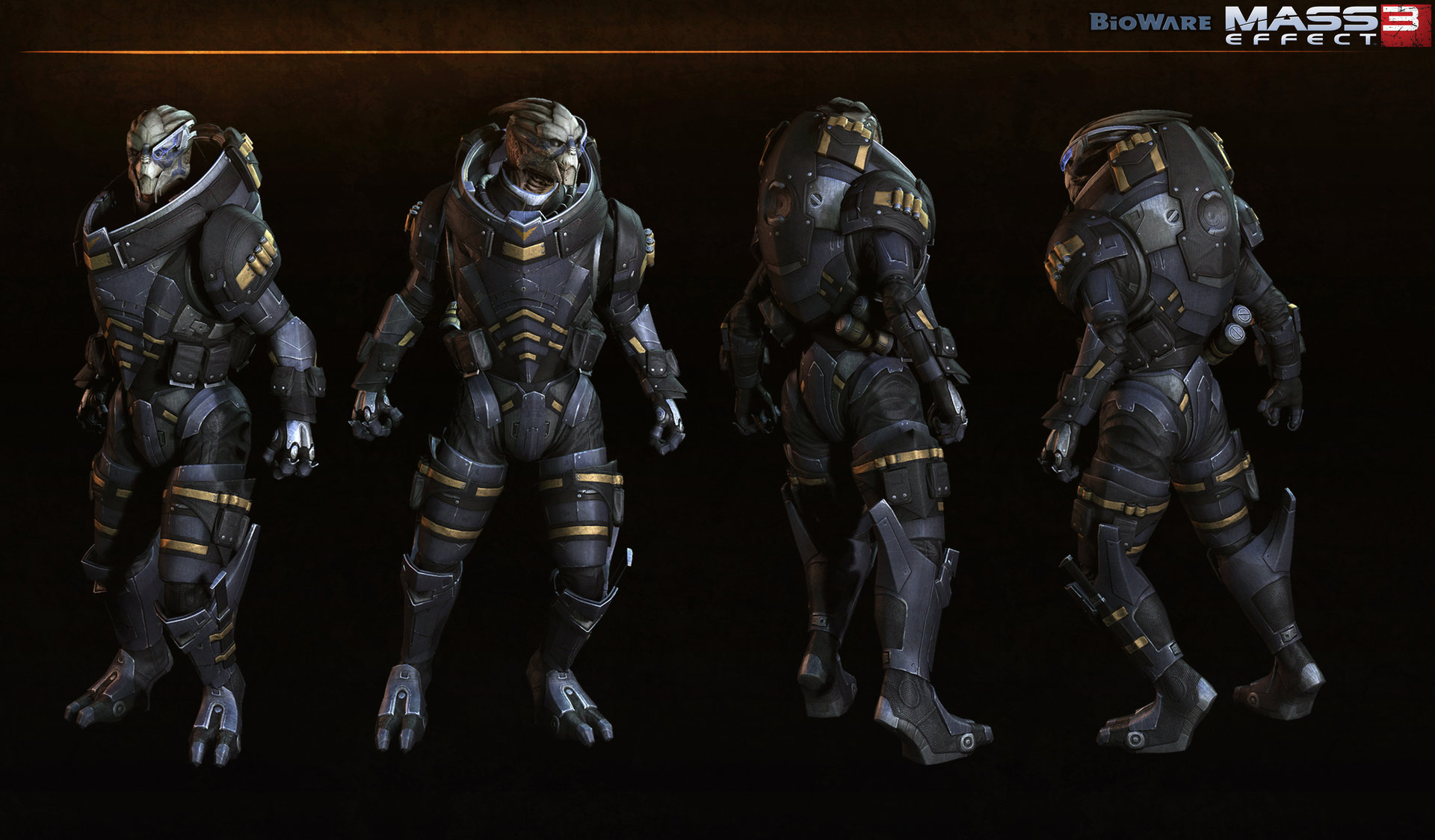 Artstation Garrus Alt Mass Effect 3