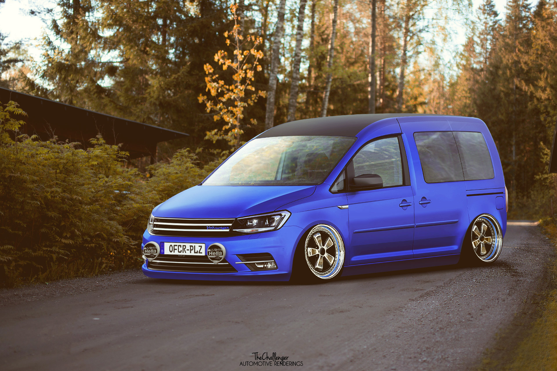 ArtStation - Volkswagen Caddy
