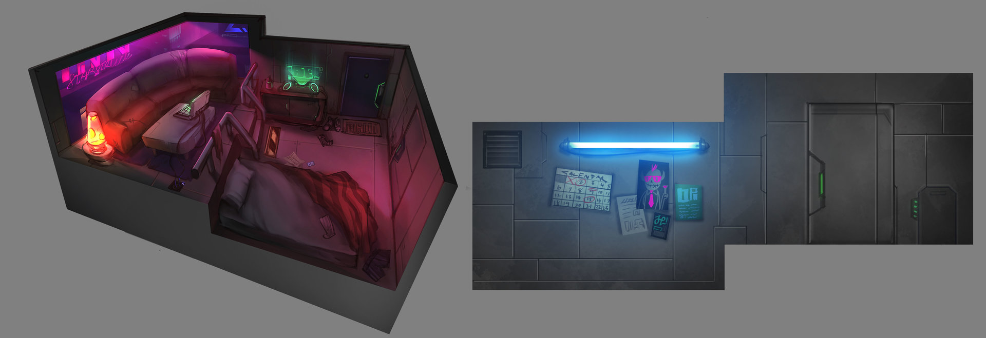 ArtStation - Pixie room concept art