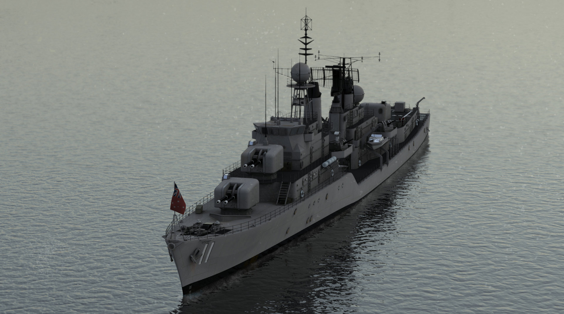 Valerii Sendetskyi Expert 3d Artist - HMAS Vampire II 1970