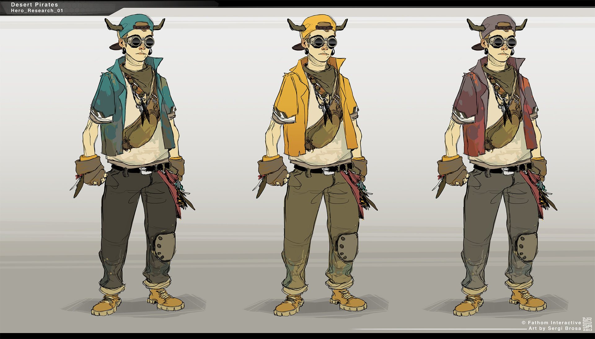 ArtStation - Atomic Delivery Hero Research 01