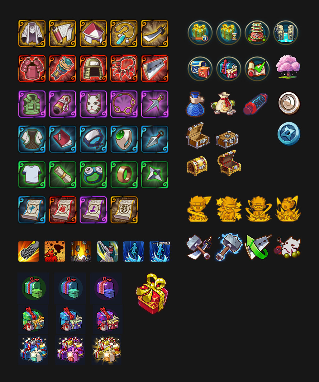 ArtStation - 2014 icons art work