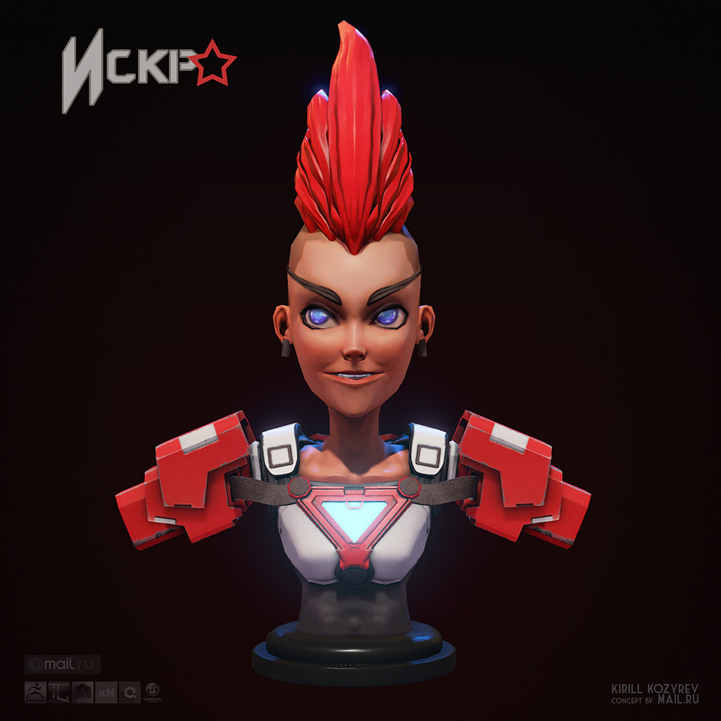 Kirill Kozyrev - Iskra (Spark) Bust