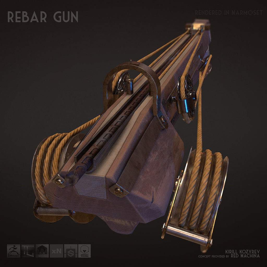 Kirill Kozyrev - Rebar Gun - Scavengers (Red Machina)